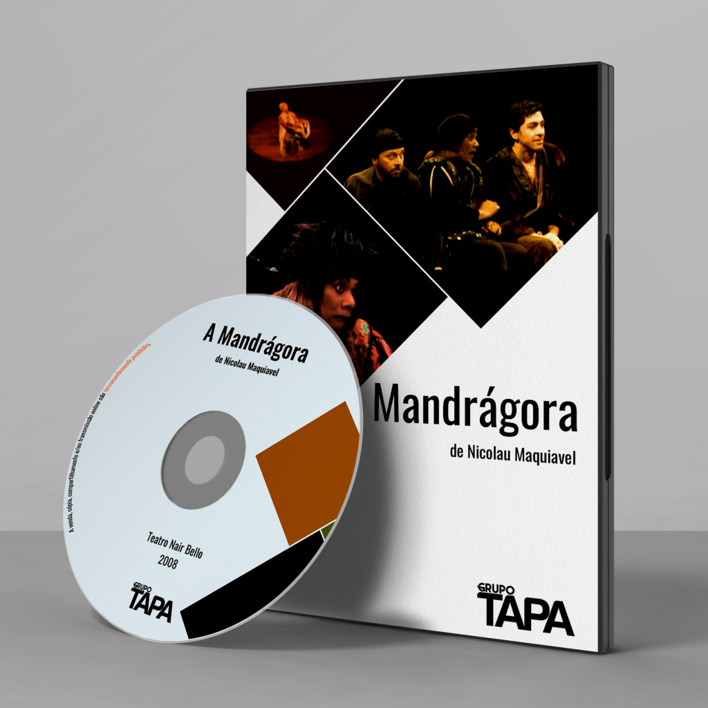 DVD A Mandrágora – Grupo TAPA